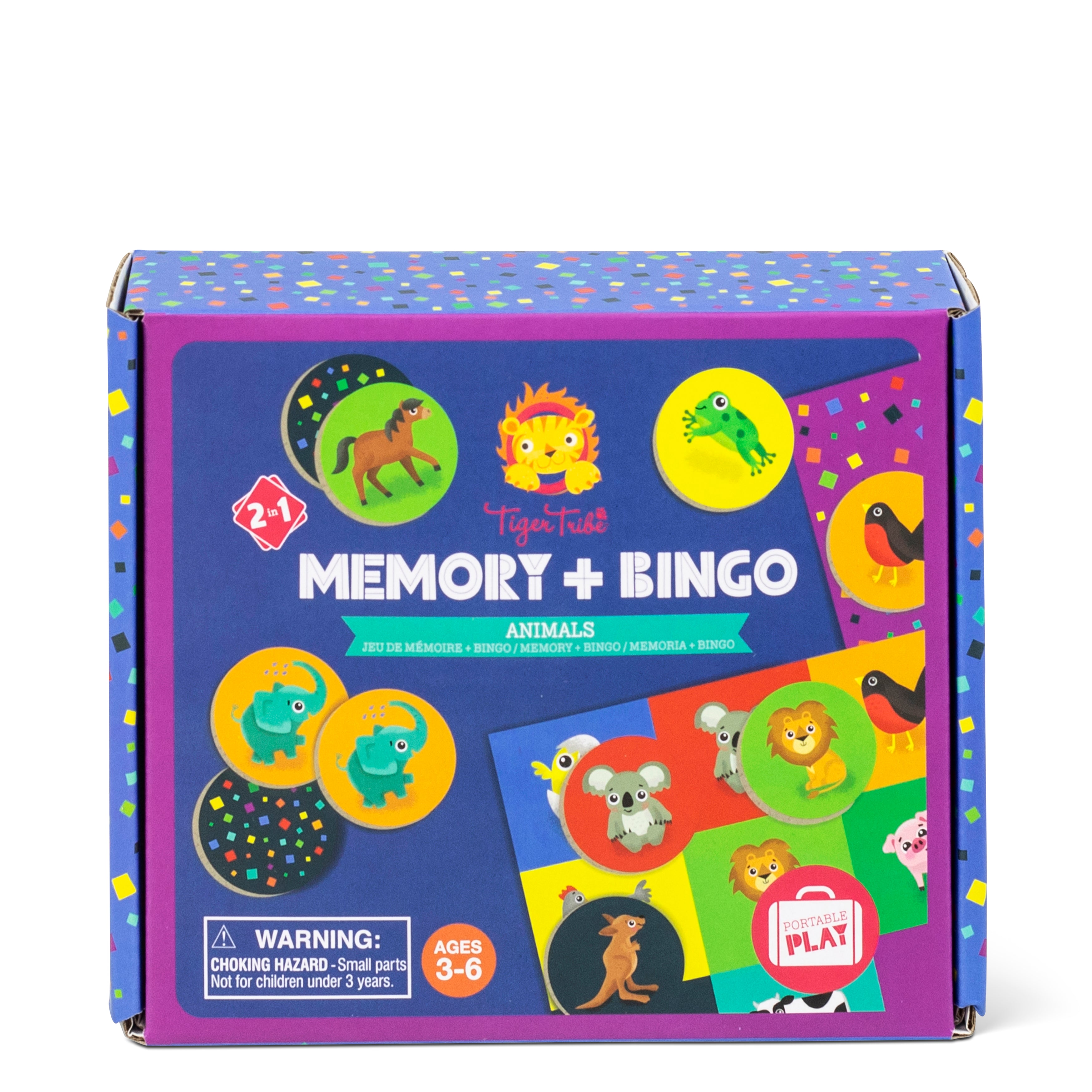 Memory + Bingo - Animals – Tiger Tribe