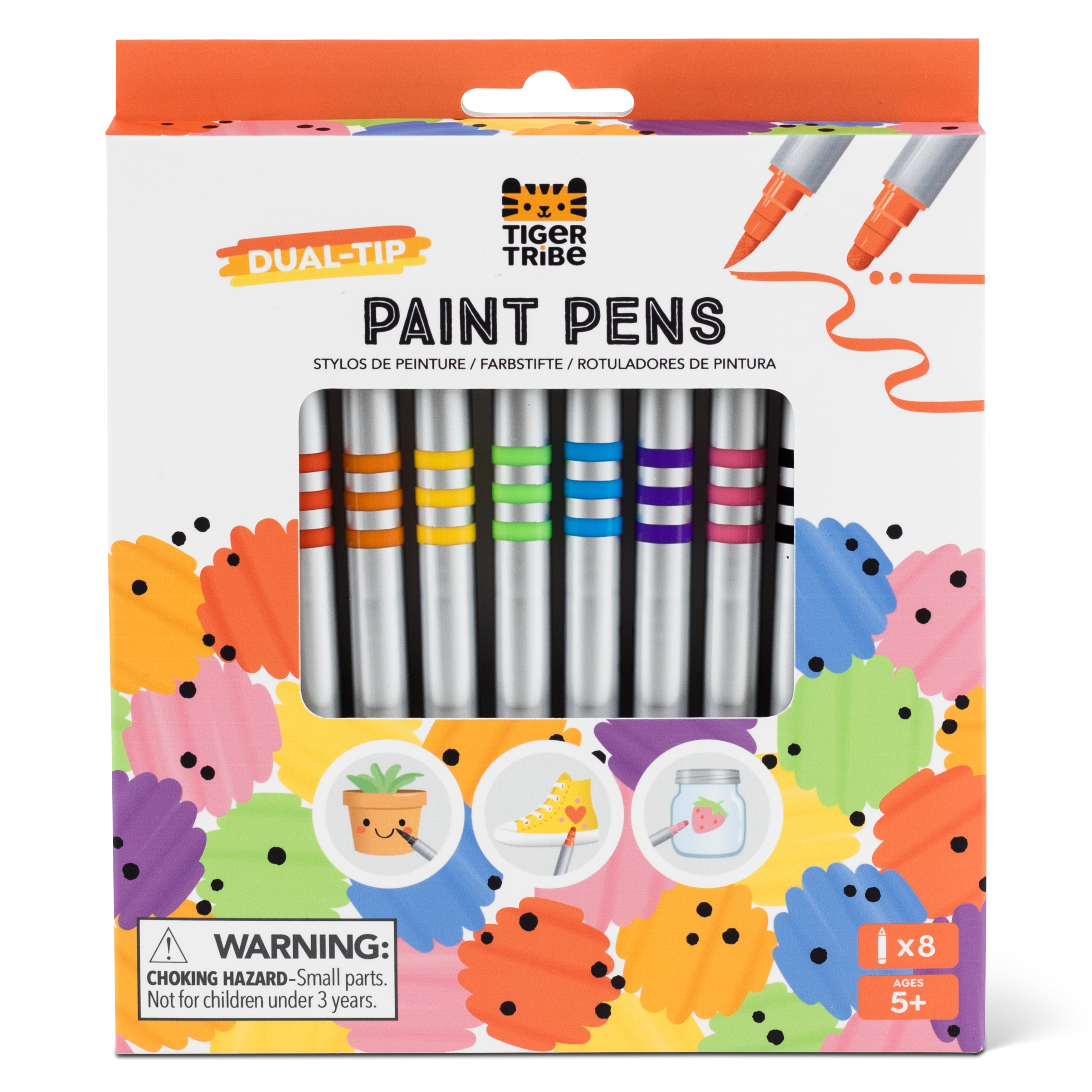Dual-Tip Paint Pens – Tiger Tribe
