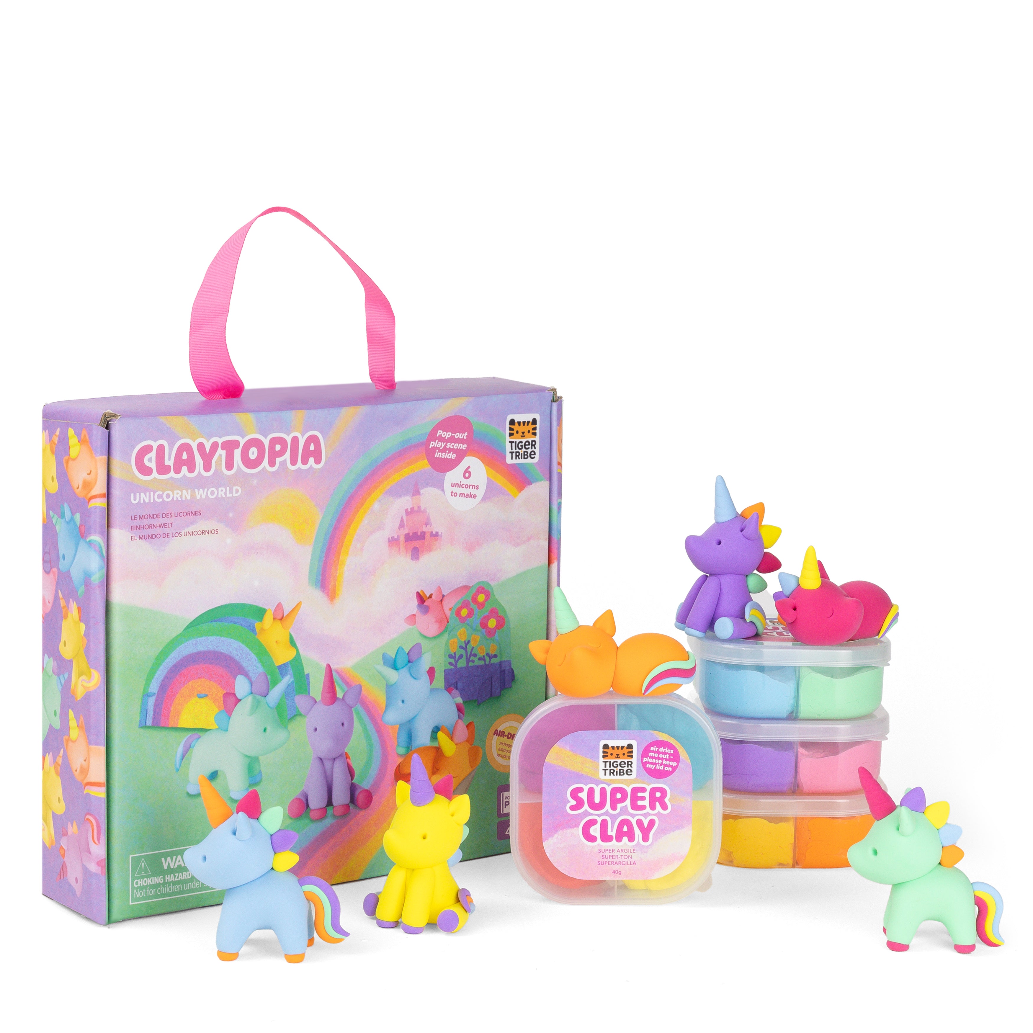 Claytopia - Unicorn World – Tiger Tribe