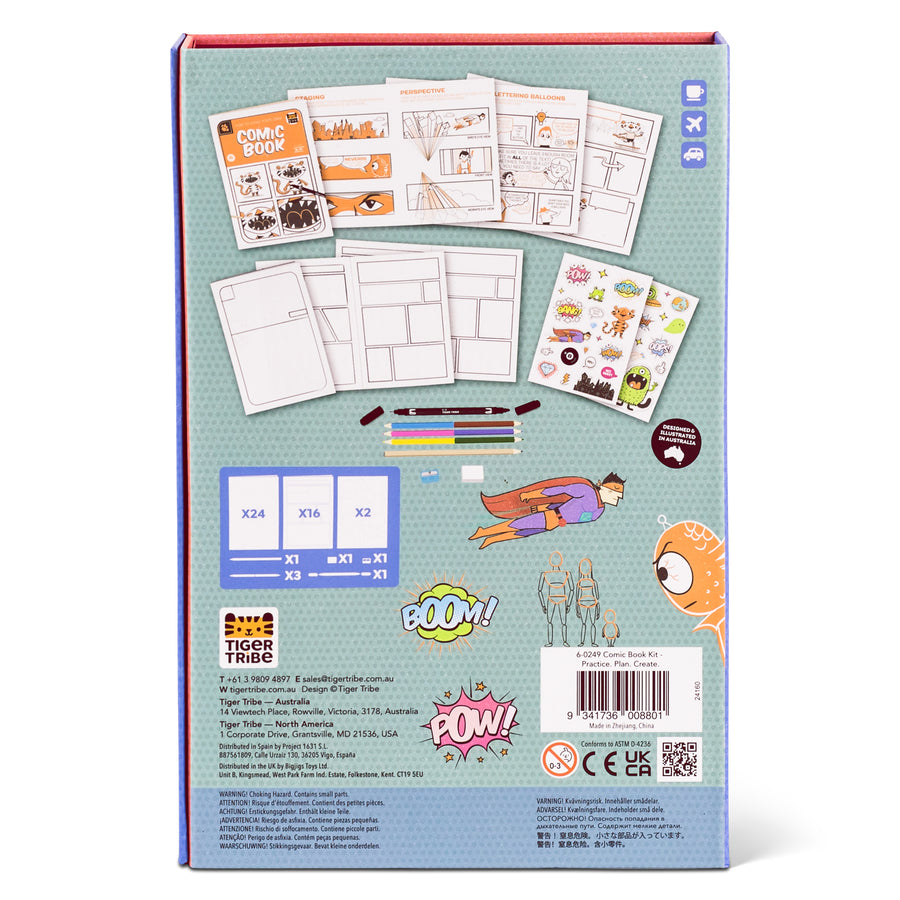 Comic Book Kit - Practice. Plan. Create – Tiger Tribe