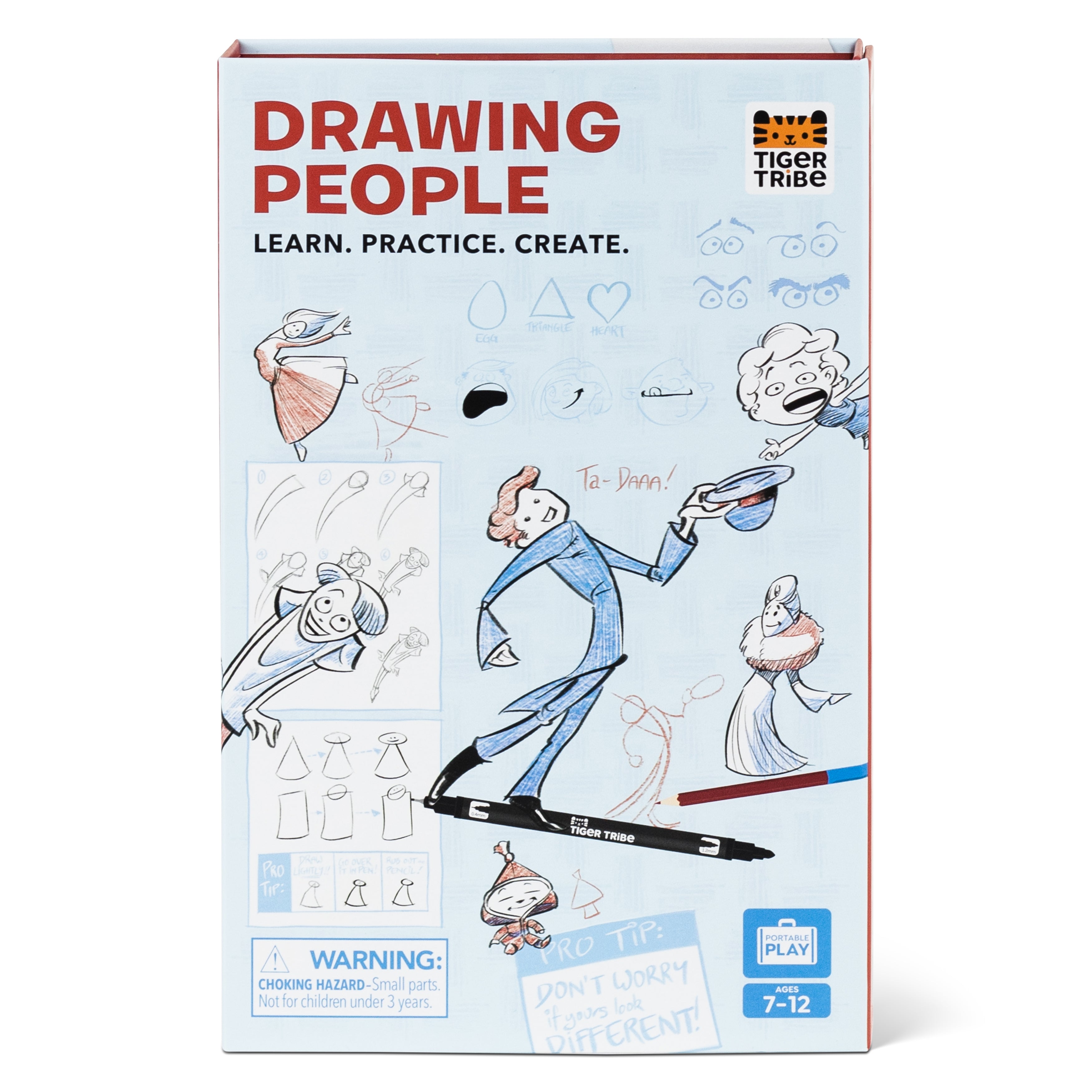 Drawing People - Learn. Practice. Create – Tiger Tribe