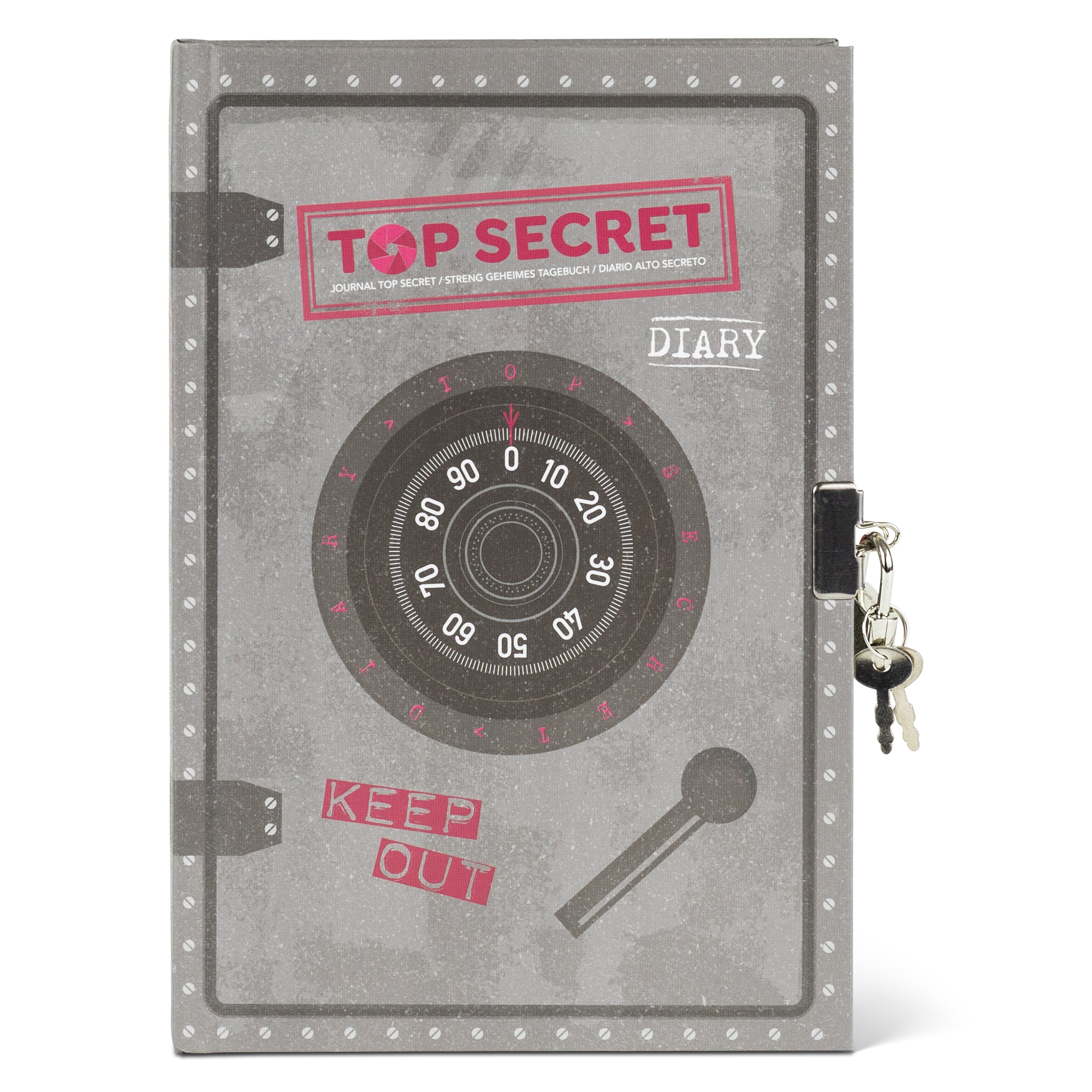 Lockable Diary - Top Secret – Tiger Tribe