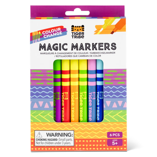 Colour Change Magic Markers – Tiger Tribe
