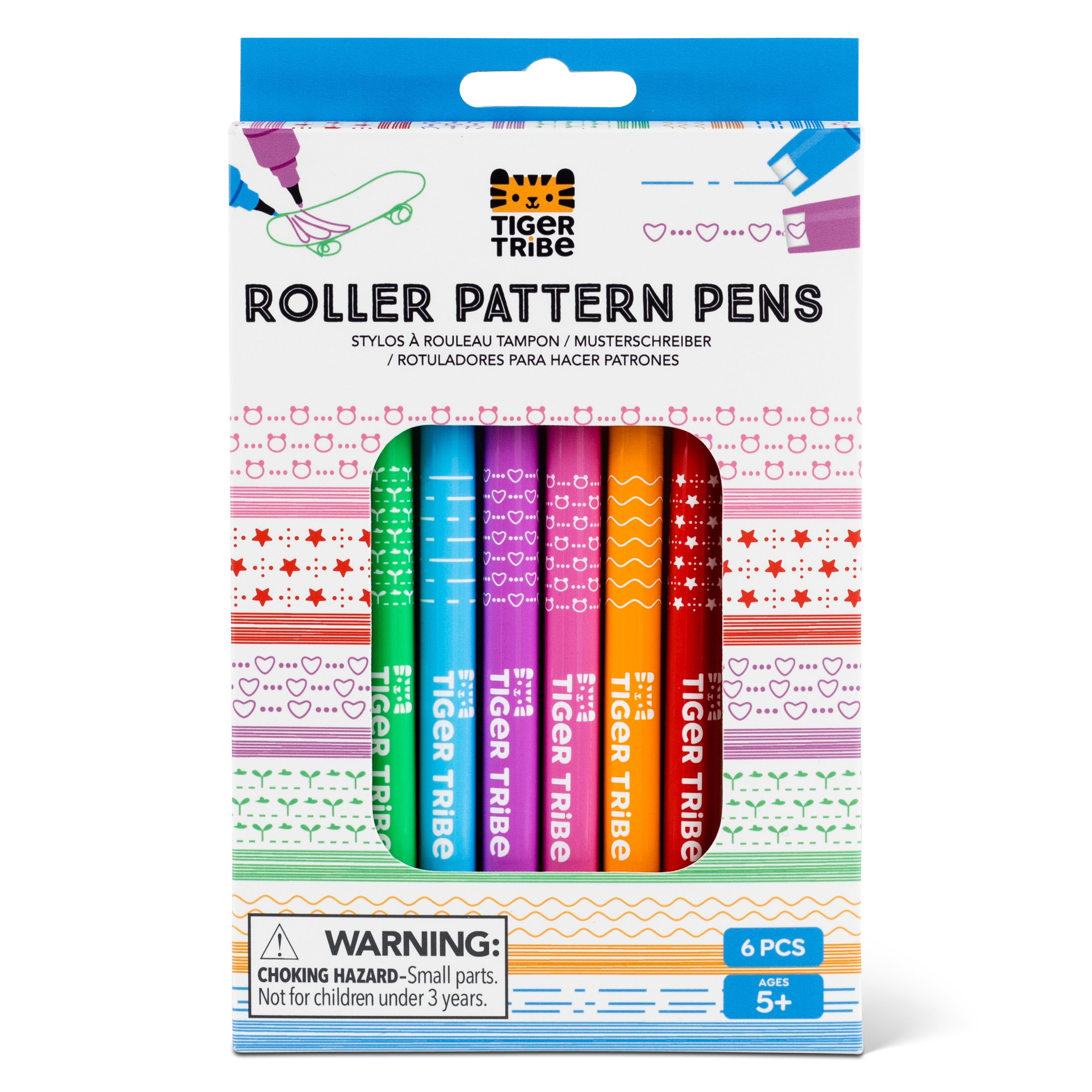 Roller Pattern Pens – Tiger Tribe