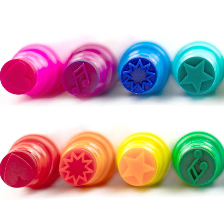 Dual-Tip Stamp Markers – Tiger Tribe