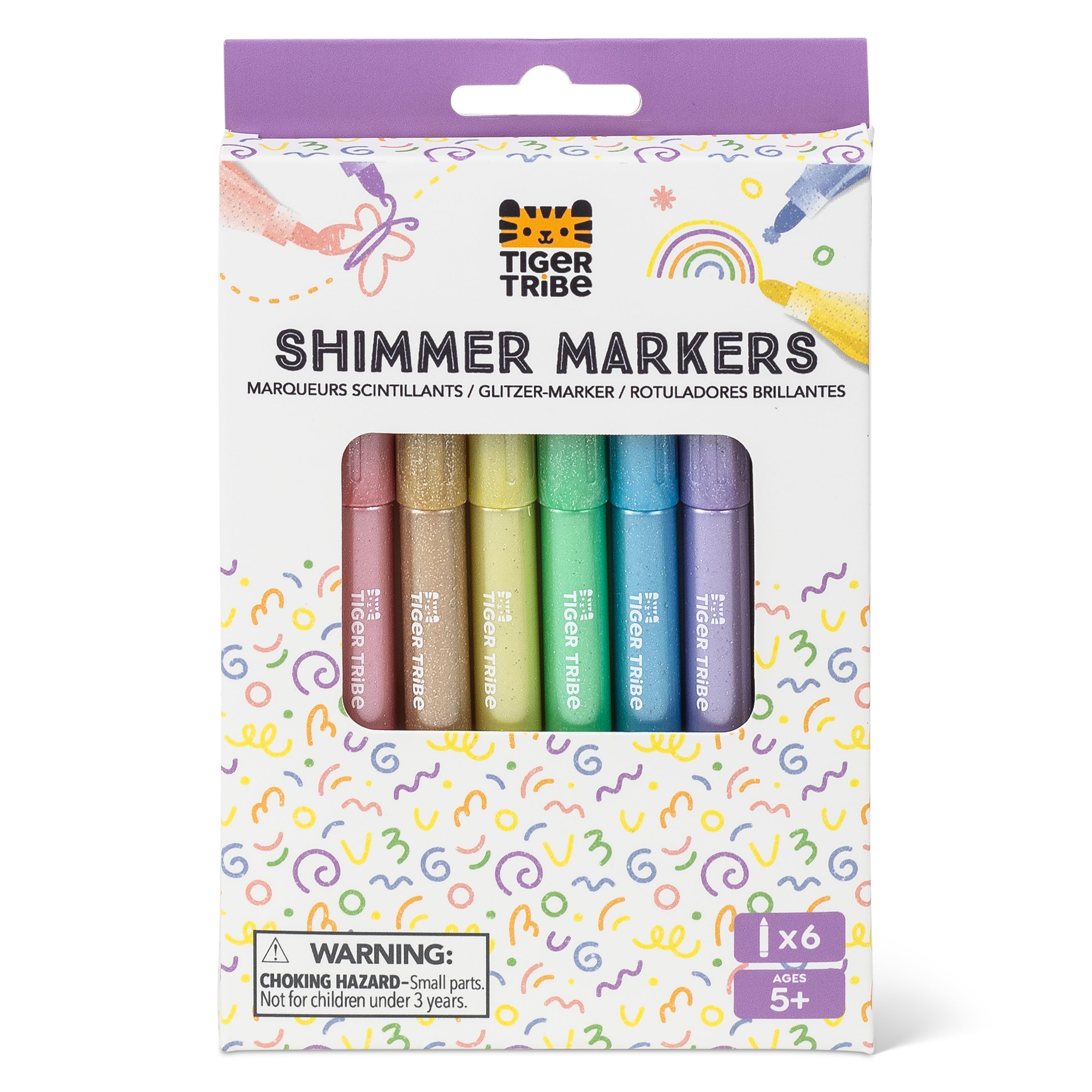 Shimmer Markers – Tiger Tribe